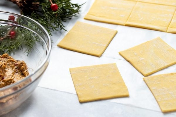 Pesto & Goat Cheese Snowflake Pastry - The Recipe Well