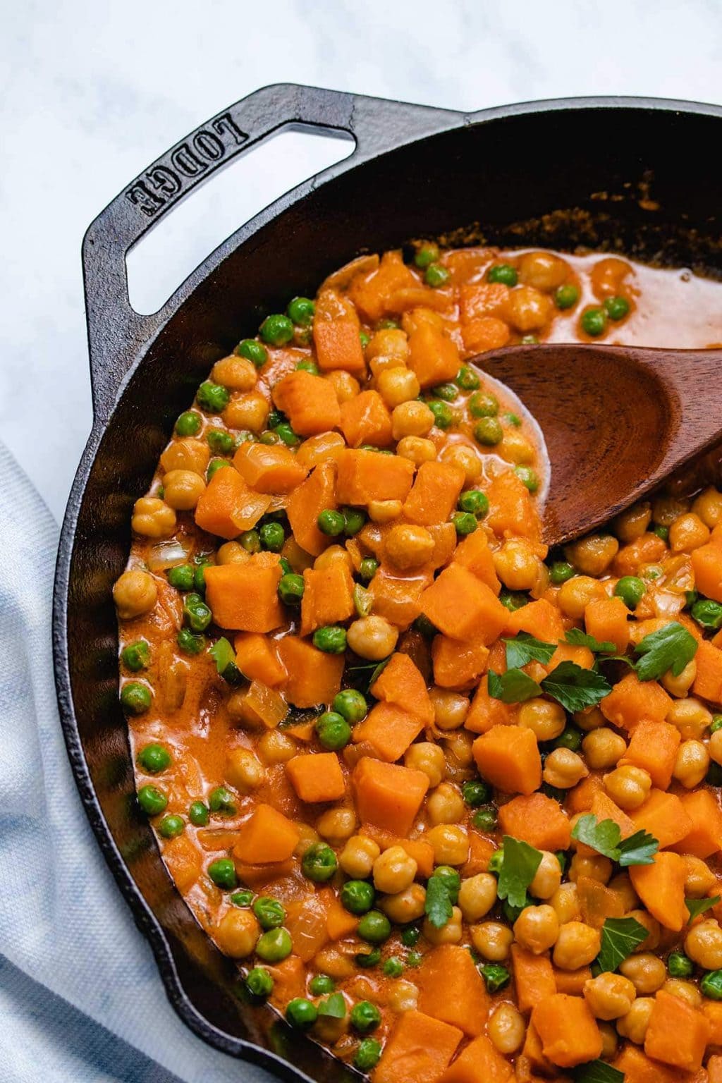 Sweet Potato Chickpea Coconut Curry The Recipe Well