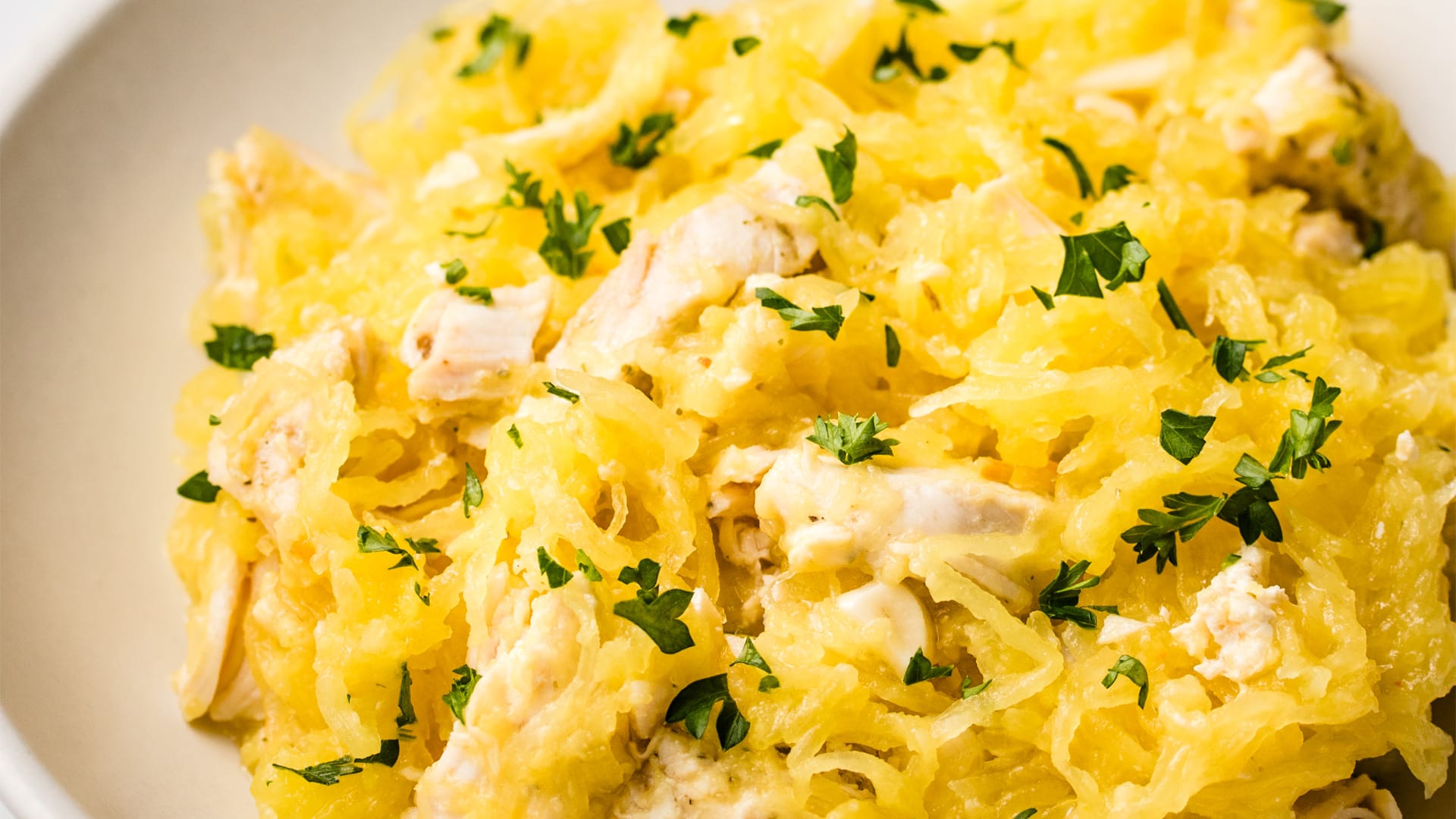 Instant Pot Spaghetti Squash with Chicken - The Recipe Well