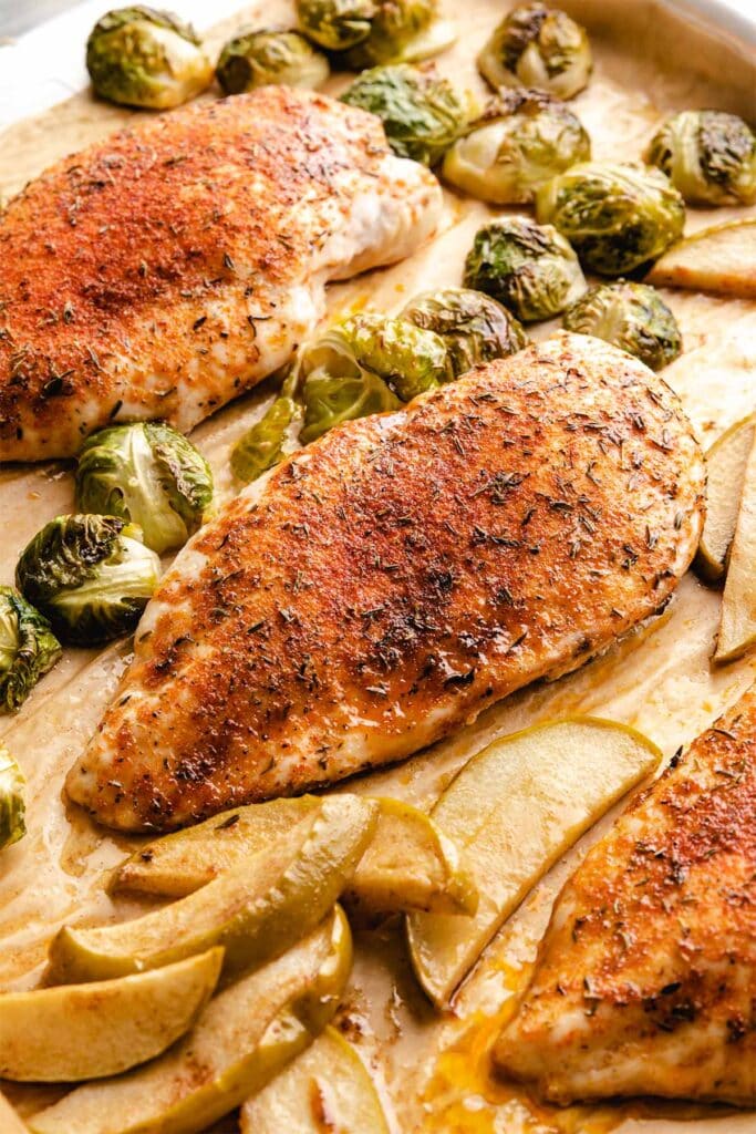 Sheet Pan Apple Chicken - The Recipe Well