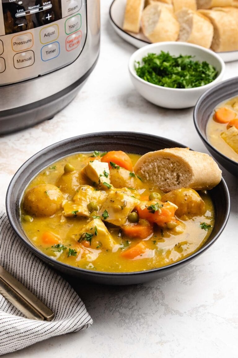Instant Pot Chicken Stew {easy, dairy free!}