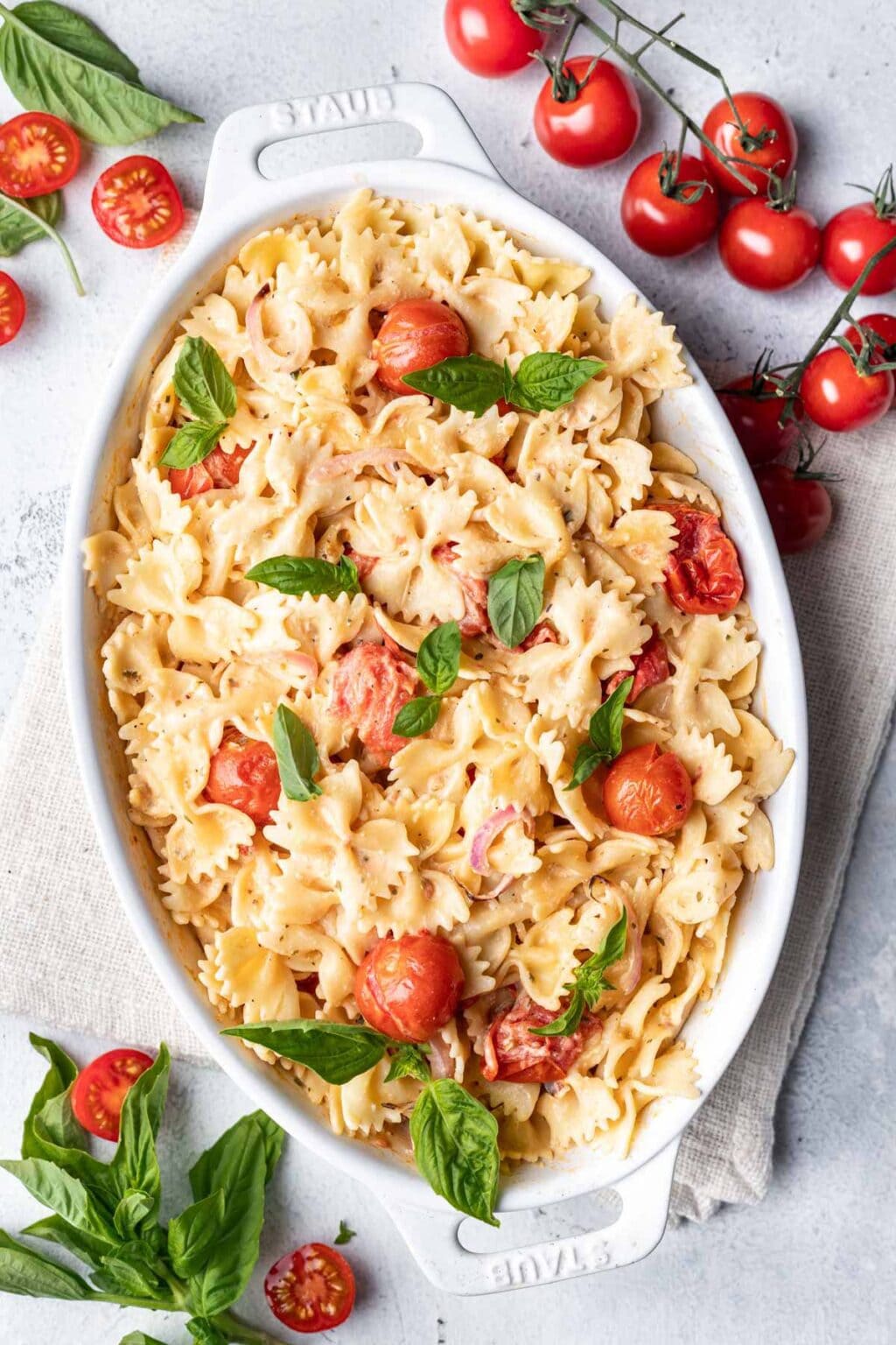 Boursin Cheese Pasta {quick, easy & inspired by Tik Tok!}