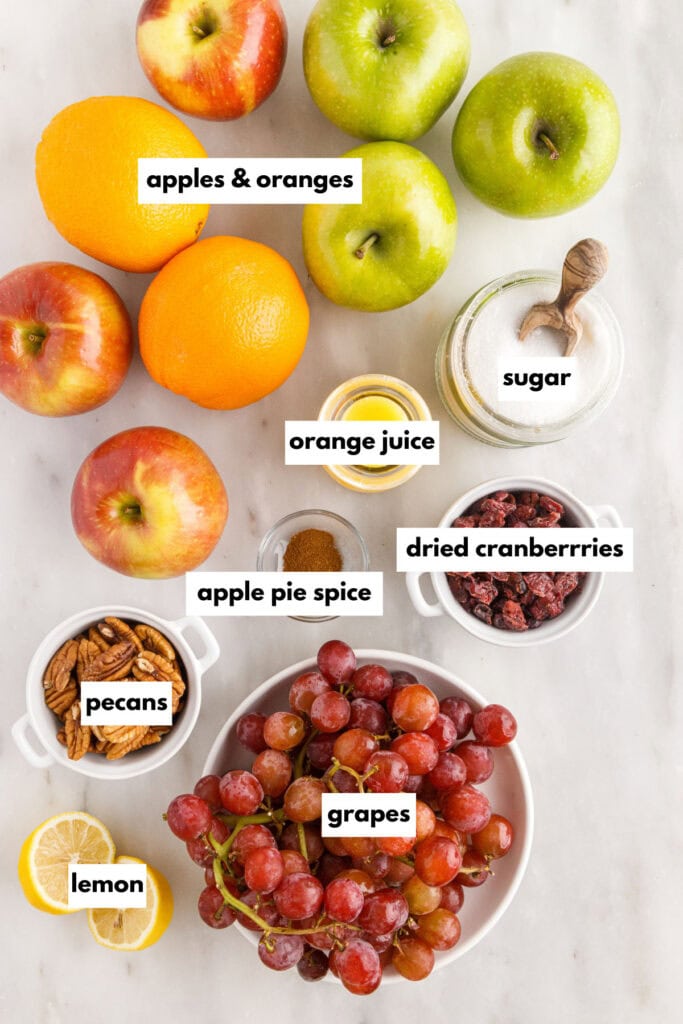 Fall Fruit Salad {perfect for Thanksgiving!}