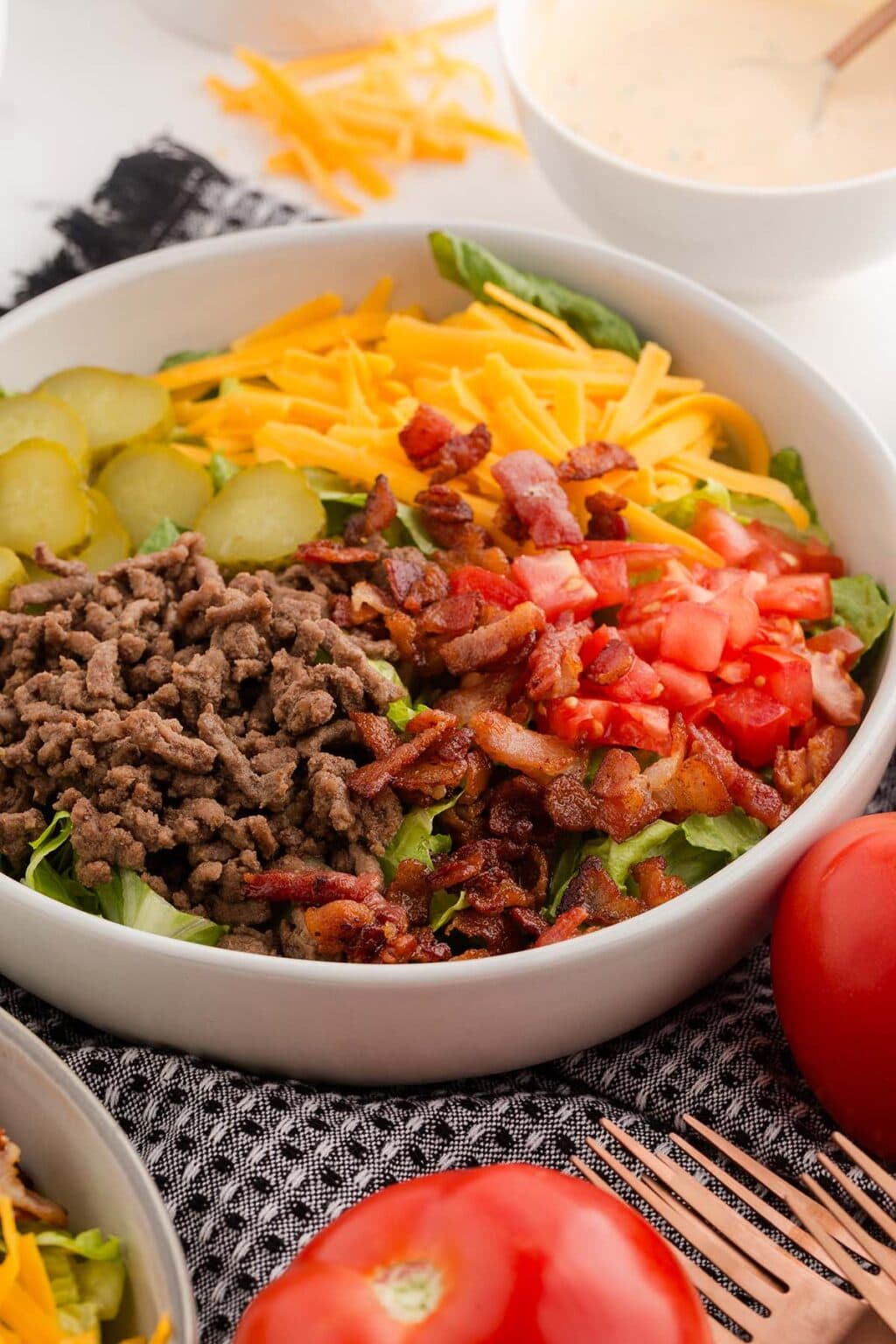 Easy Hamburger Bowls with Special Sauce {30-minute meal!}